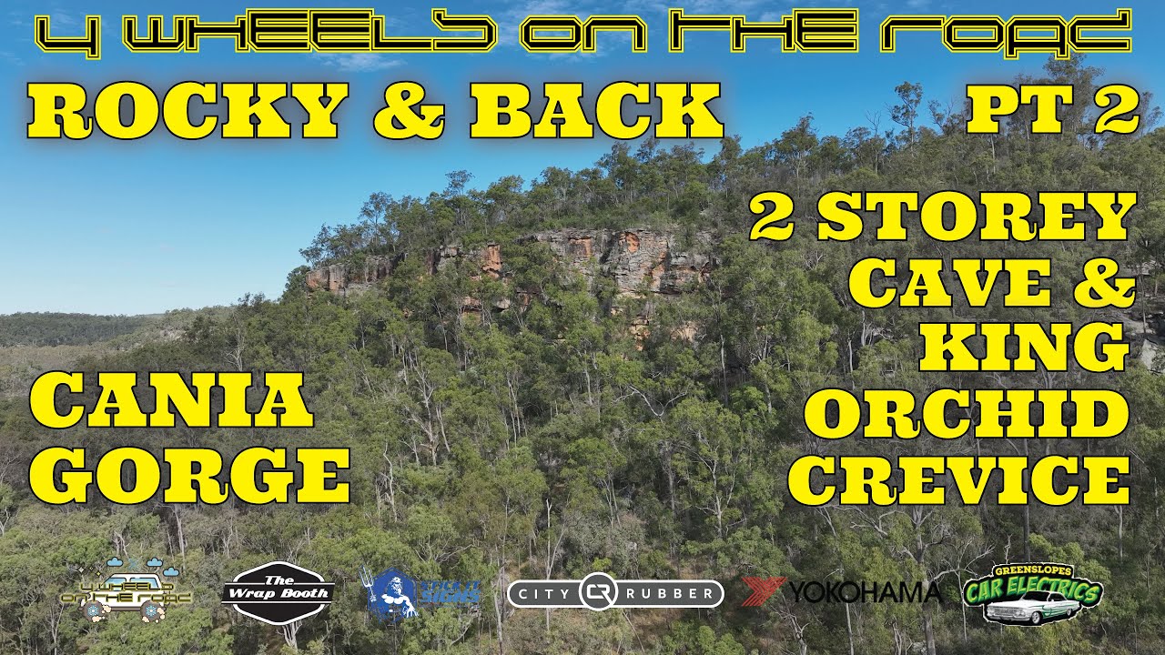Cania Gorge - Pt 2 - Cania Gorge-2 Storey Cave & King Orchid Crevice ...