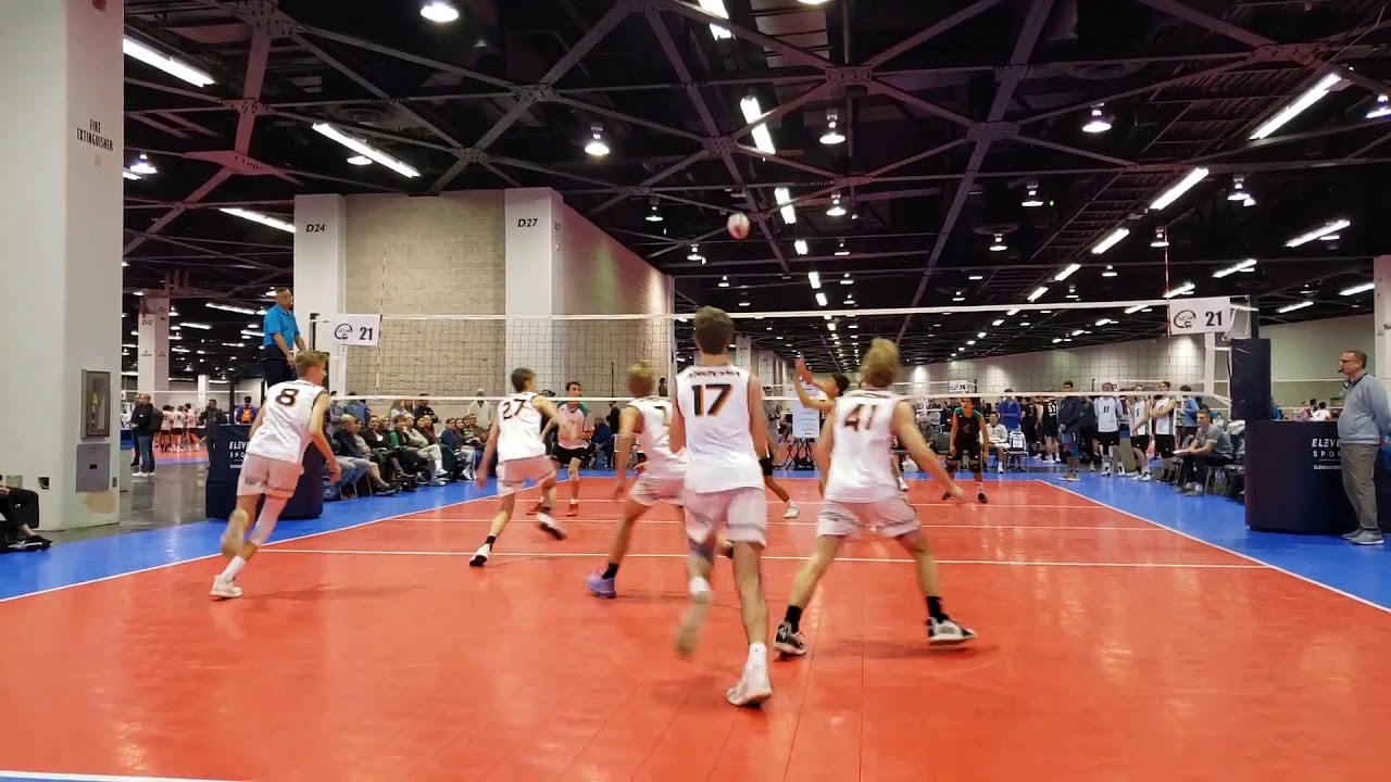 Zach Rama 6'7" 2022 OH/OPP (#8) 17U club season highlights (age 15 ...