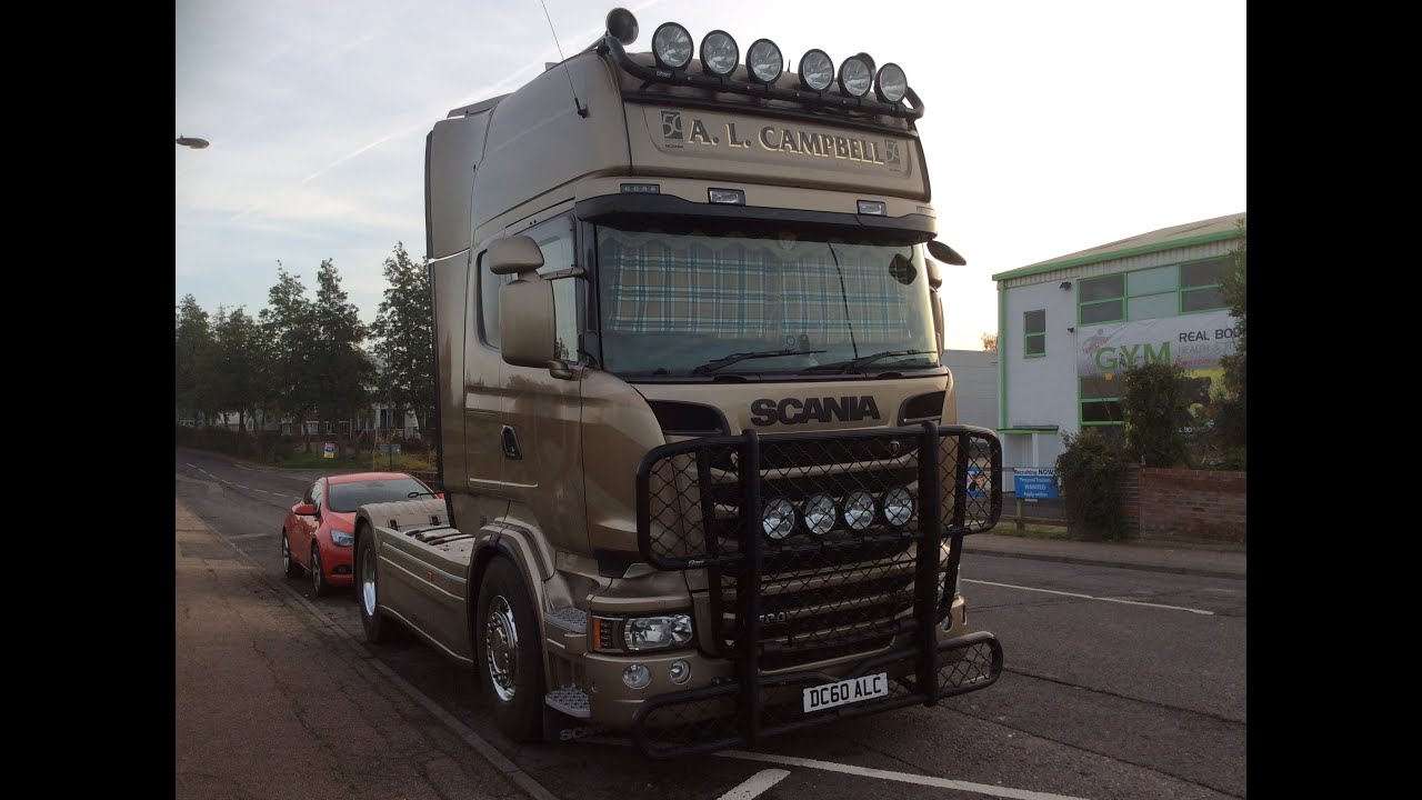 Scania V8 Golden Griffen RARE - YouTube