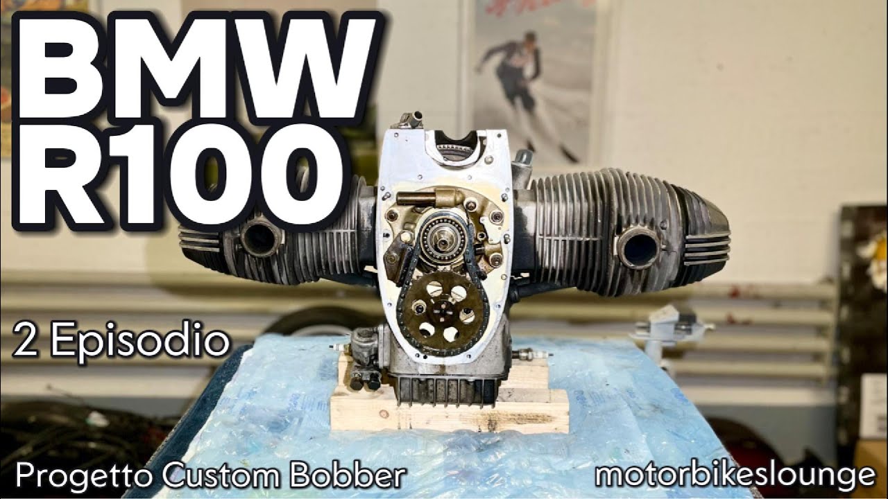 2 Episodio: BMW R100 Preparazione del motore per la revisione (tutorial ...