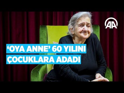 'Oya Anne' 60 yılını çocuklara adadı