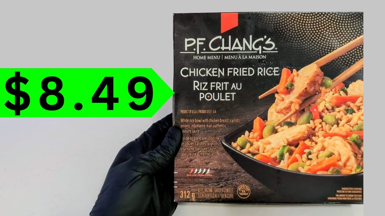 Worth it? EXPENSIVE Microwave Frozen Meal: PF Chang's Chicken Fried ...
