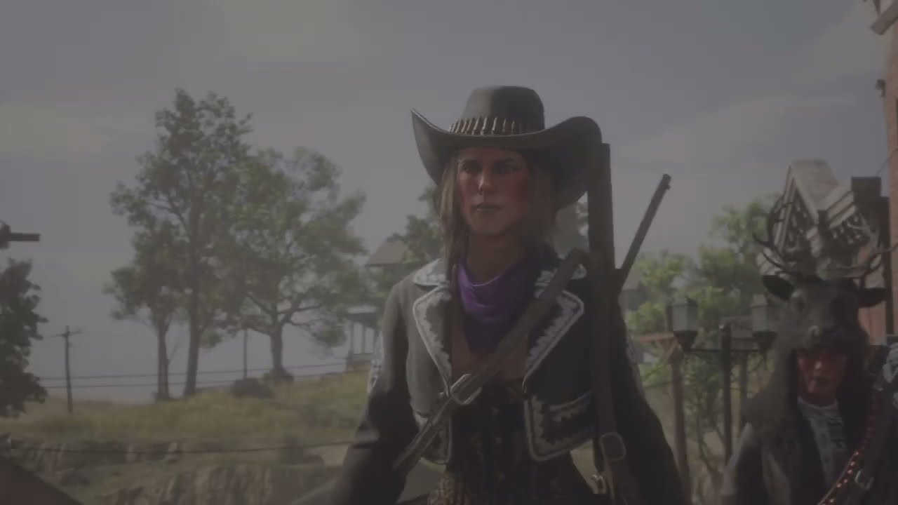 Red dead Redemption 2 online village defense - YouTube