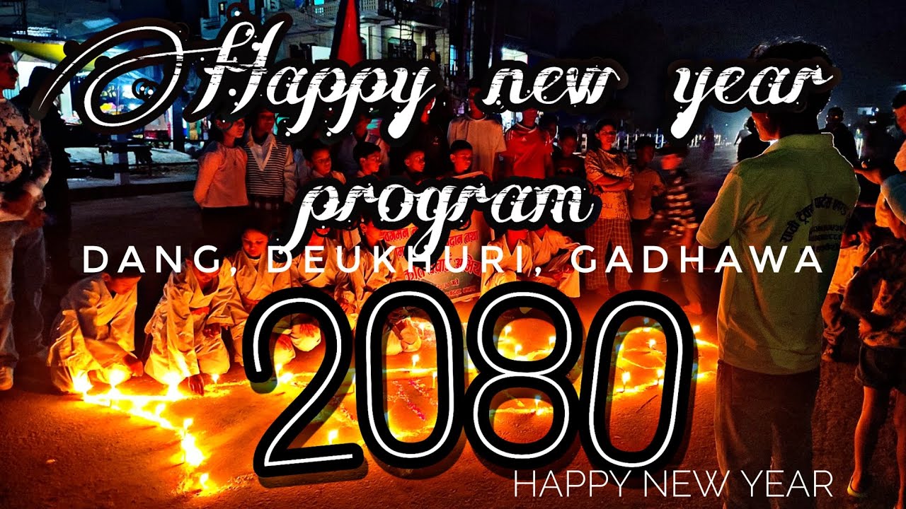 happy new year guys 🎈👏 new year program 2080 #photography #nature # ...