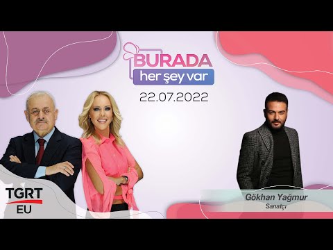 Gökhan Yağmur TGRT EU Ekranlarında Sanat Hayatını Anlattı! - Burada Her Şey Var