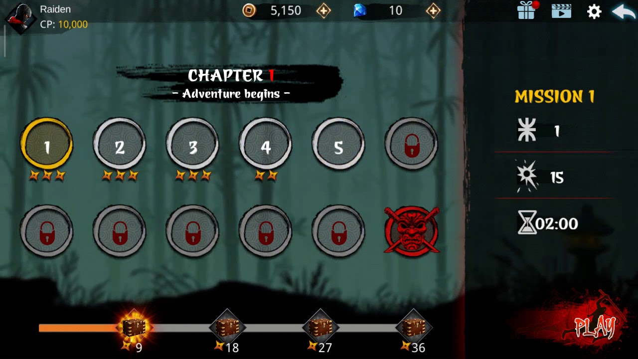 NINJA RAIDEN REVENGE level 1 chapter 1 Gameplay - YouTube