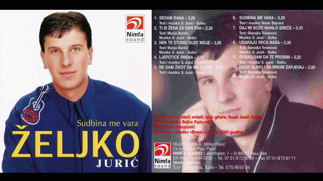 Zeljko Juric - Dosao sam da te prosim - (Audio 2000) - YouTube