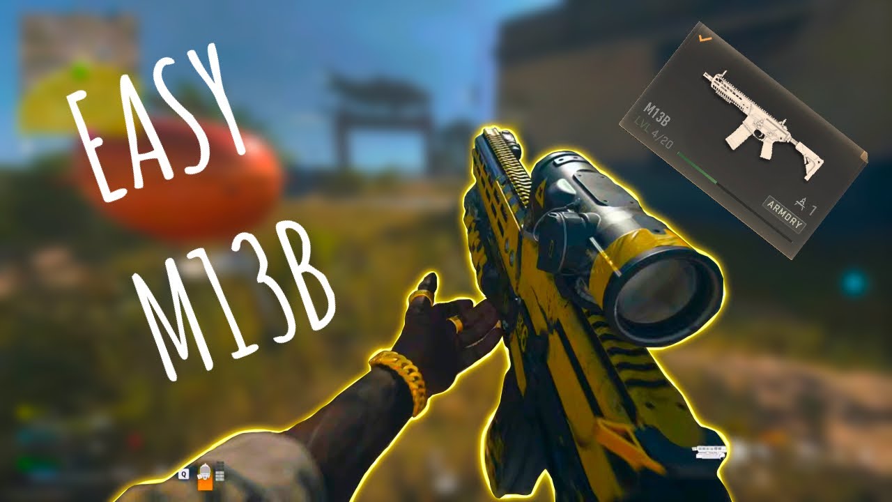 M13B UNLOCK NEW WAY AFTER PATCH IN DMZ - MW2 - YouTube