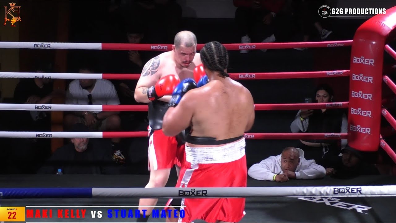 MAKI KELLY vs STUART MATEO - Corporate Boxing Fight - YouTube