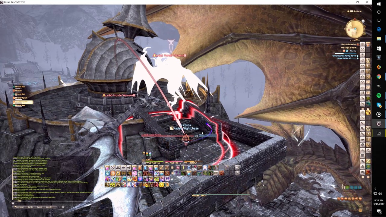 FFXIV | NIN Solo | Vishap | Steps of Faith - YouTube