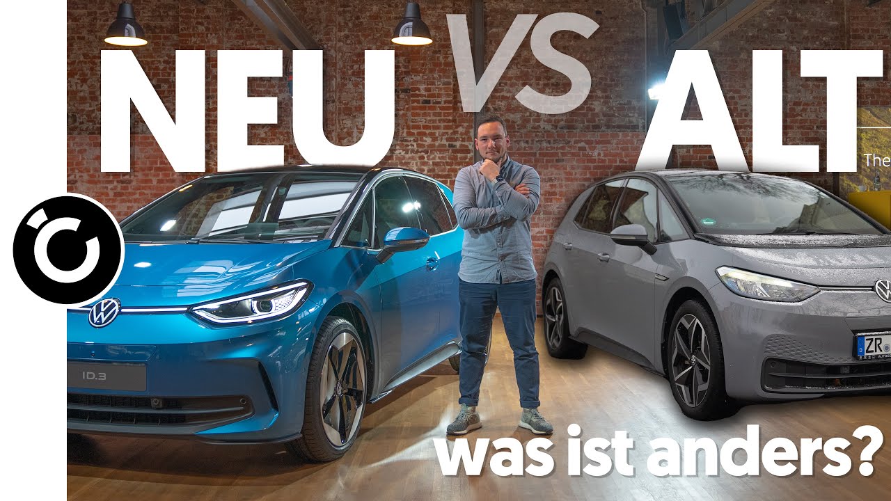 VW ID.3 Facelift im Vergleich - ALT vs NEU, was hat sich getan? - YouTube
