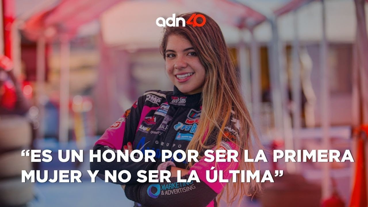 ¡Regina Sirvent, primera mujer en NASCAR! - YouTube
