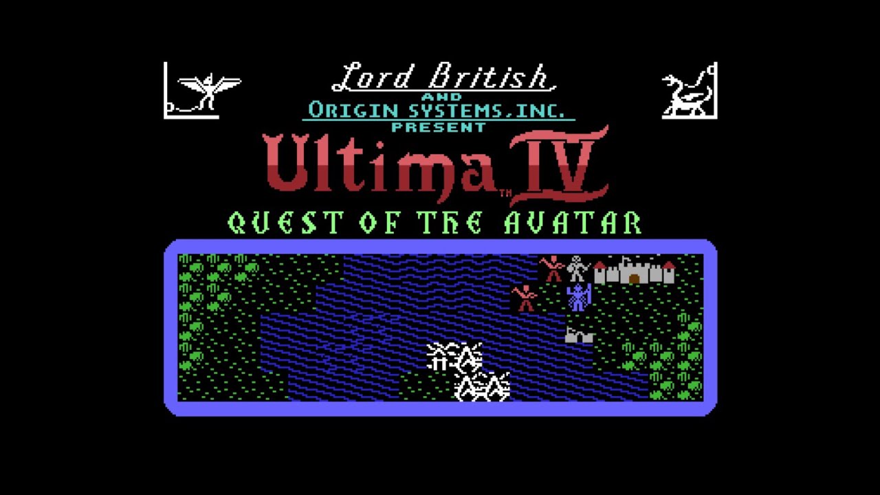 C64 "Ultima IV - Quest of the Avatar" [Intro] (1985) - YouTube