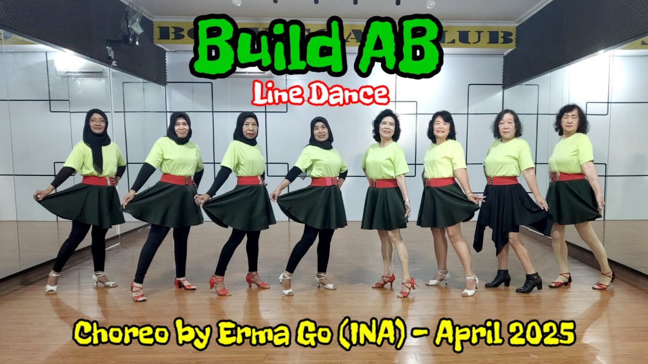 Build AB Line Dance - Choreo Erma Go - by Erma Line Dance Class Gombong ...
