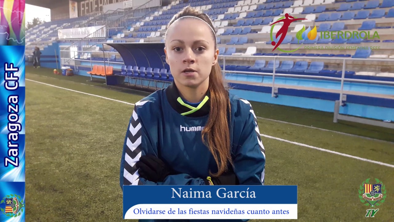 Naima García: "El equipo está con muchas ganas de que llegue la primera ...