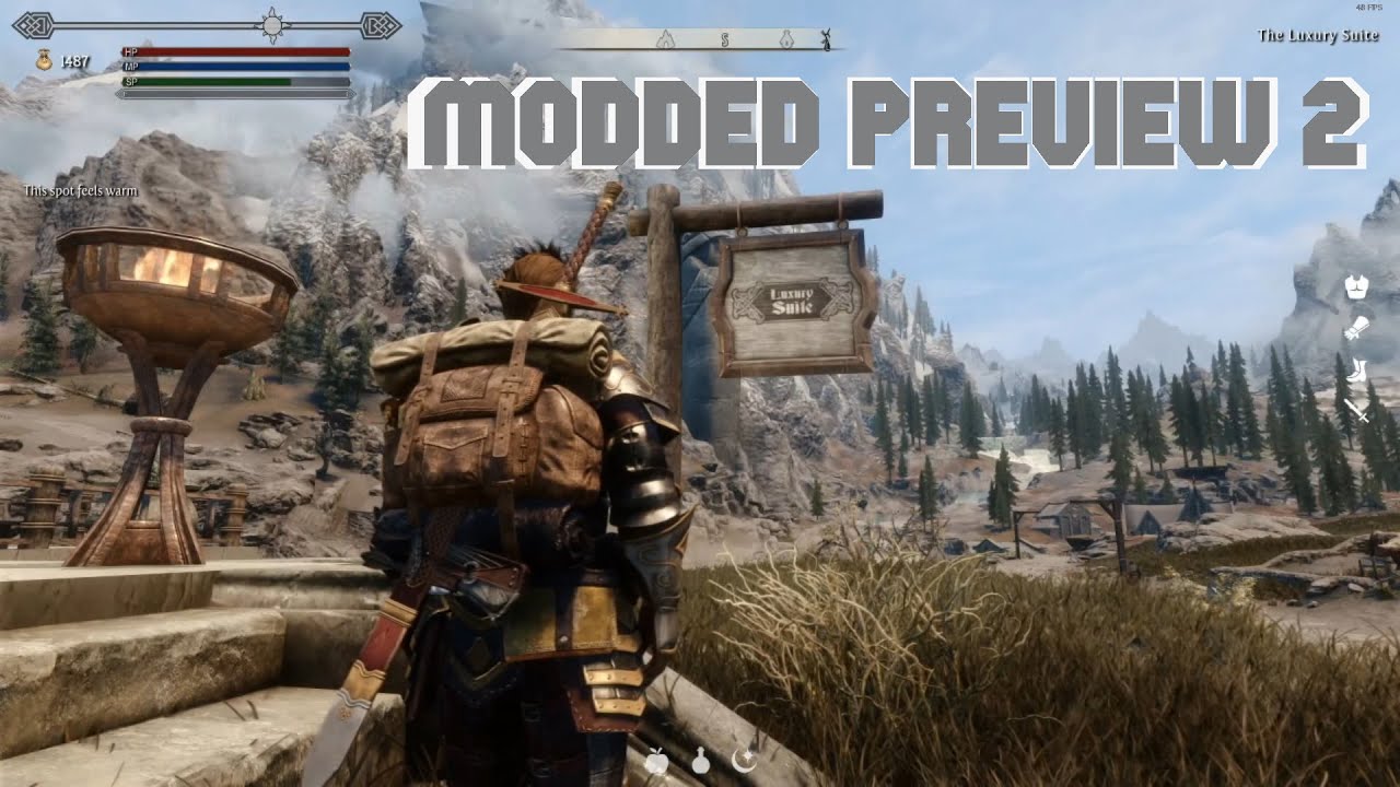 300+ MODDED Skyrim SE | Preview 2 - YouTube