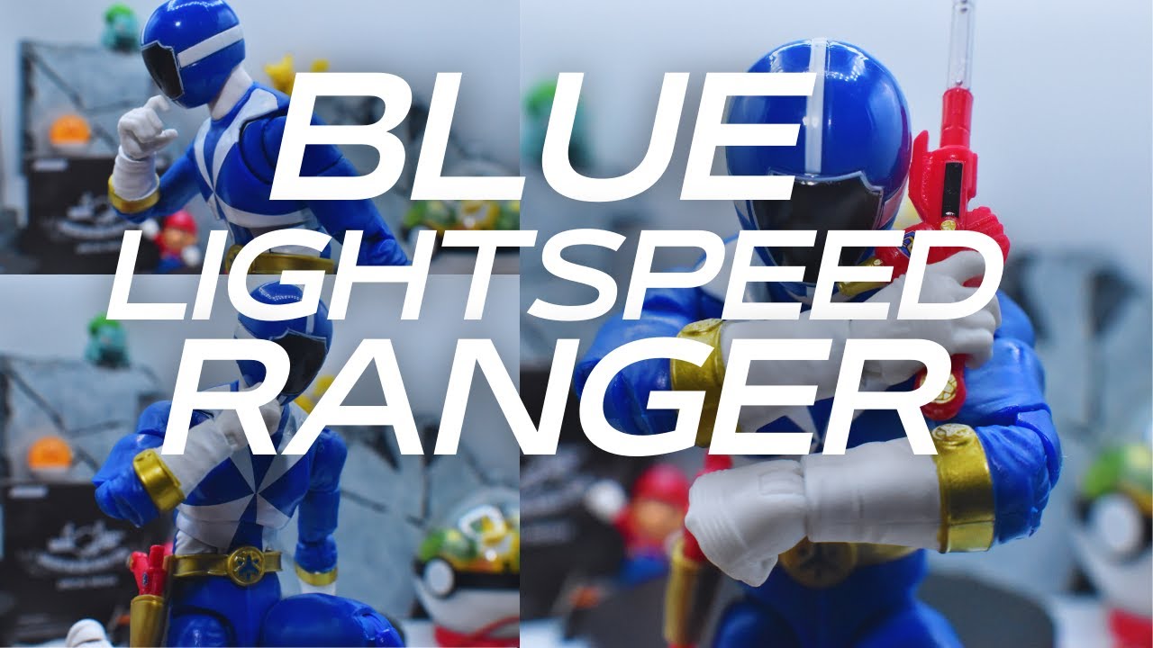 Blue Lightspeed Rescue Ranger Power Rangers Lightning Collection - YouTube