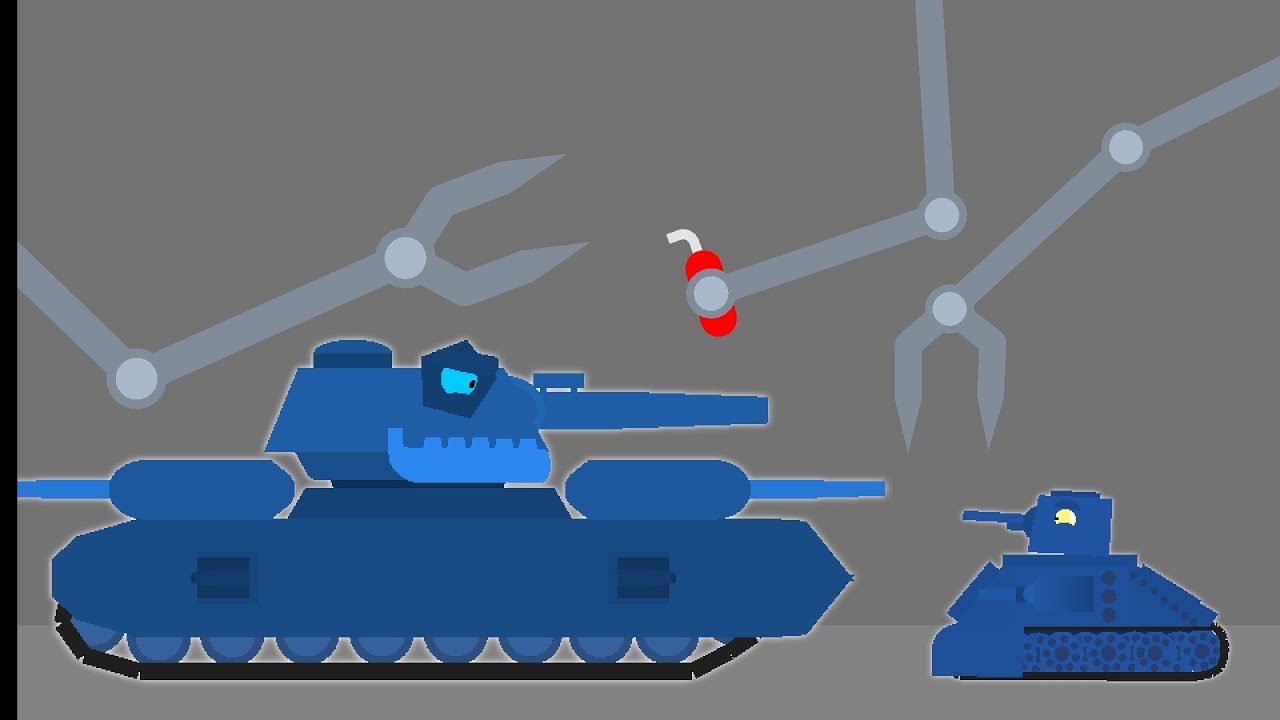 the birth of blue steel | cartoon about tanks - YouTube