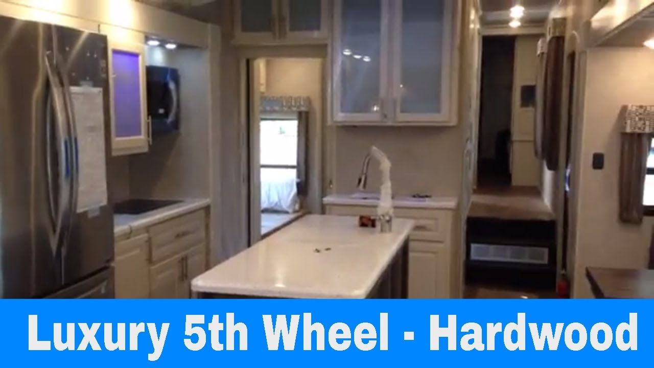 See the Luxury - Luxe Gold 41GMD luxury fifth wheel - YouTube