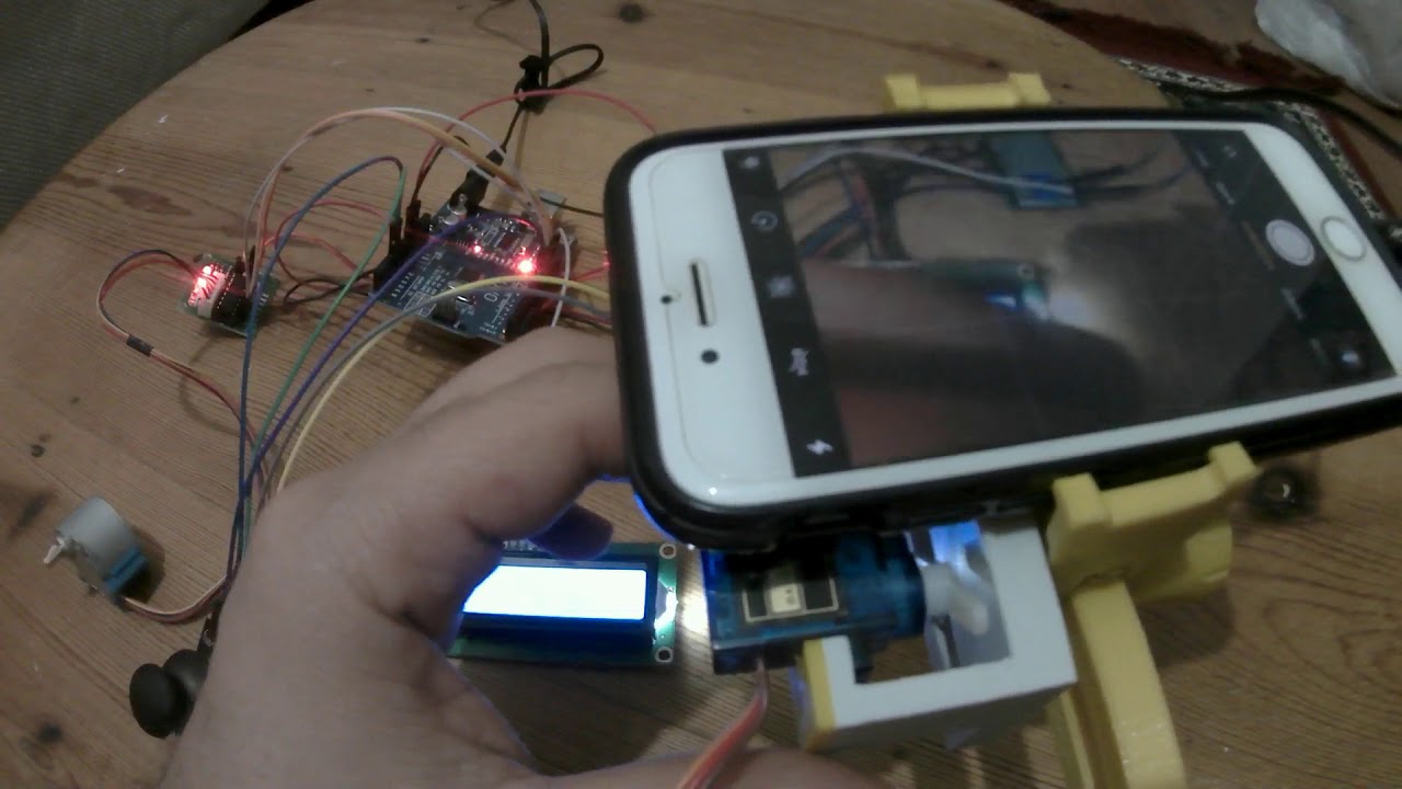 Arduino tabanla photogrammetry 3D-tarayıcı servo bağlantısı - YouTube