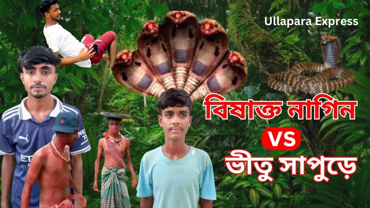 ভীতু সাপুড়ে VS বিষাক্ত নাগিন || Cowardly Sapure VS Poisonous Nagin || Snake || Ullapara Express ...
