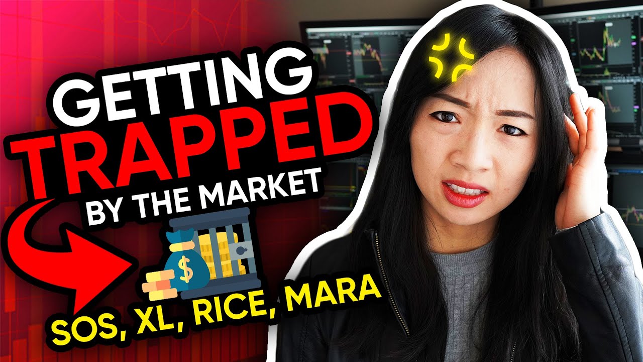 Day Trading Traps in the Market $SOS $RICE $XL $MARA trading recap ...