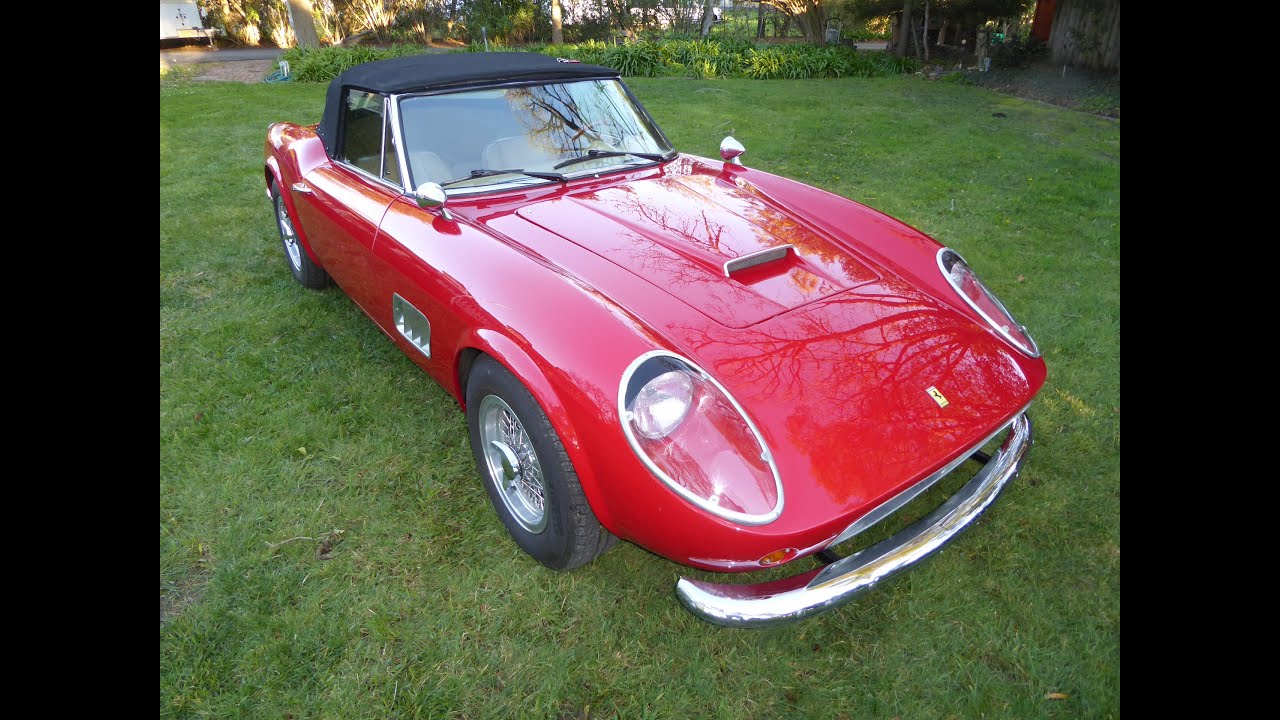 California special 250 GT Modena Ferrari clone - YouTube