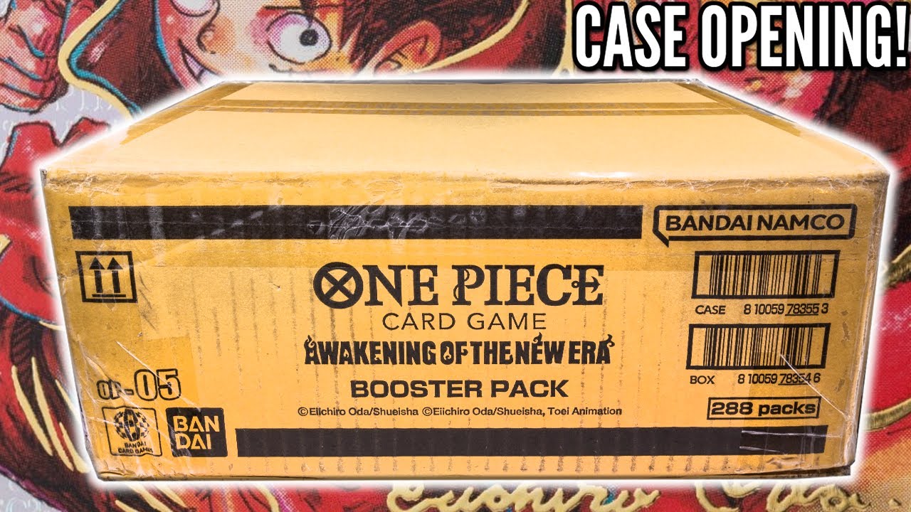 The Official One Piece Set 5 Case Opening! (Awakening of A New Era ...