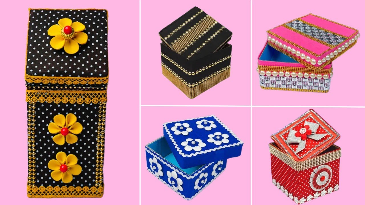 5 Multi-purpose Organizer DIY Ideas With Cardboard | Cardboard Crafts ...