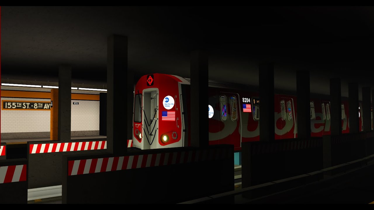 Transit City 3 Operating a supreme R143 Diamond D express train to ...