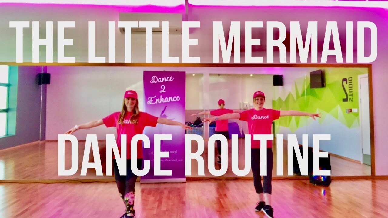 The Little Mermaid 'Part Of Your World' Kids Dance Routine || Dance 2 ...