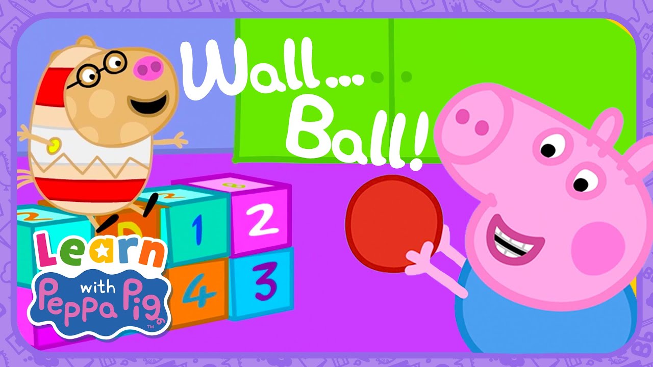 Rhyming Words With Peppa Pig 🎵 Educational Videos for Kids 📚 Learn With ...