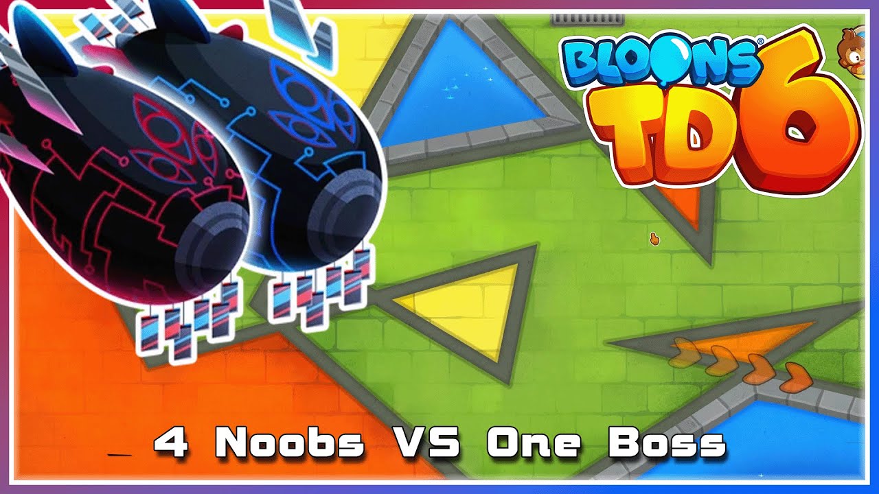 4 Noobs Fight A Bloons Boss [Bloons TD 6 With Friends | Phayze Boss ...