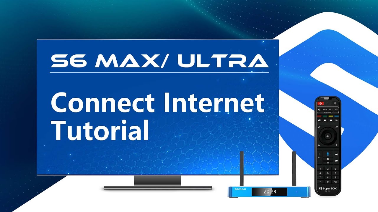 SuperBox S6 Max/Ultra Setup Internet, Time and Language - YouTube