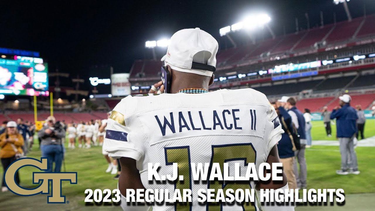 K.J. Wallace 2023 Regular Season Highlights | Georgia Tech DB - YouTube