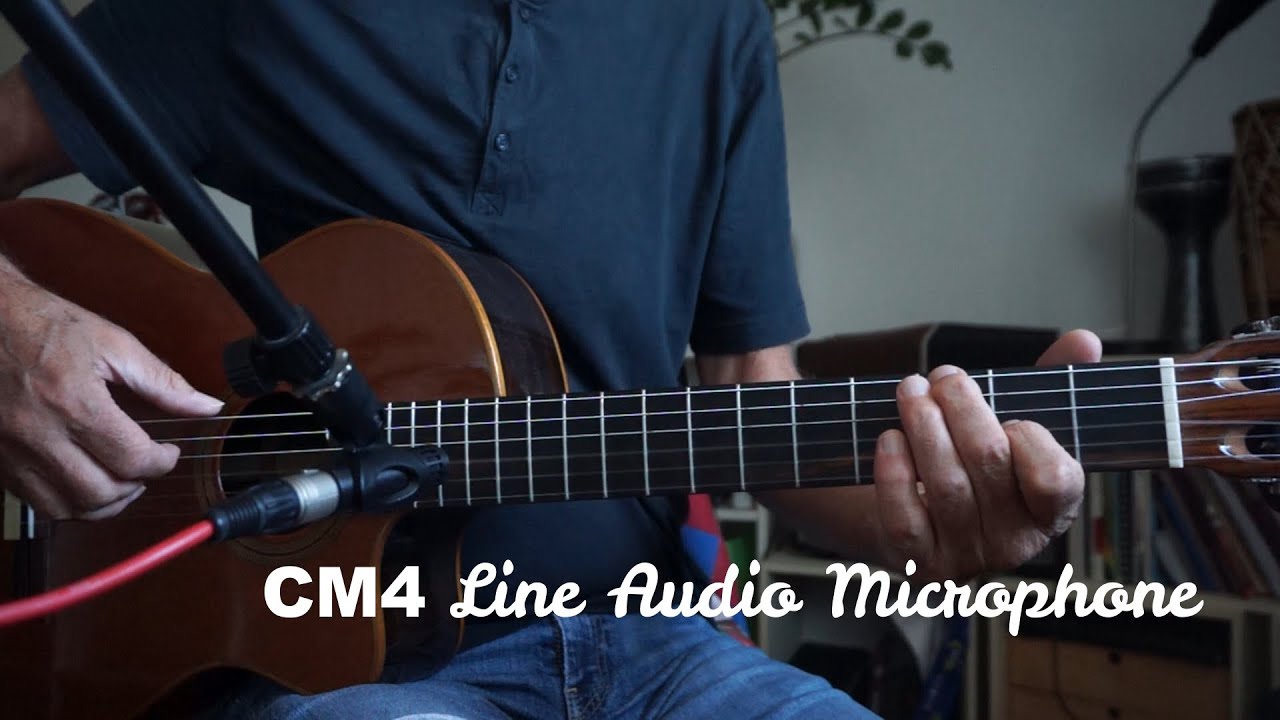 Line Audio CM4 Mic - Acoustic Guitar recording - YouTube