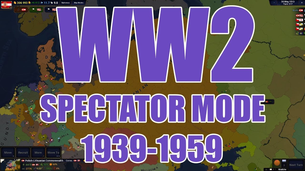 Age of Civilization 2: WW2 Spectator Mode (1939-1959) - YouTube