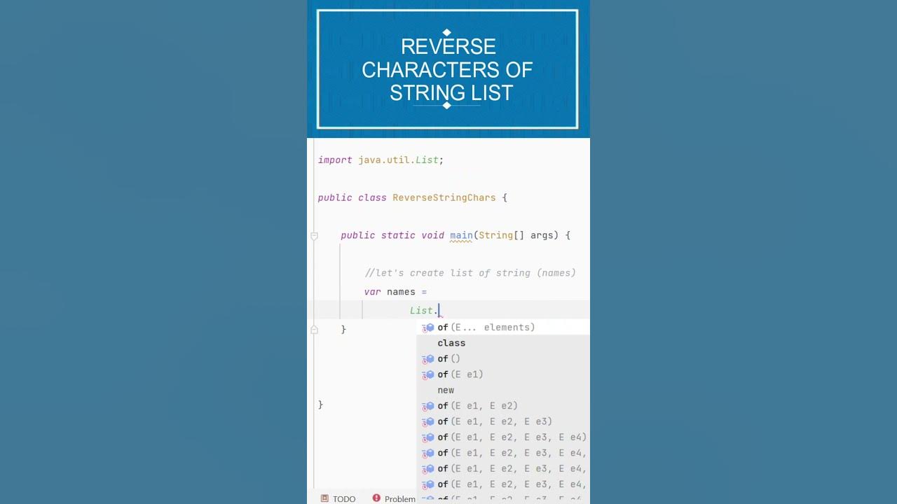 Get Interview Ready Reverse Character Of String List In Java 8 java get-interview-ready-reverse-character-of-string-list-in-java-8-java