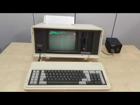 Panasonic Sr Partner PC (1984) (sold) - YouTube