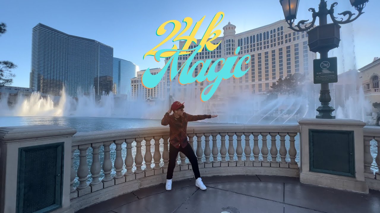 24k Magic - Michel Atie - at Bellagio Hotel in Las Vegas! - YouTube