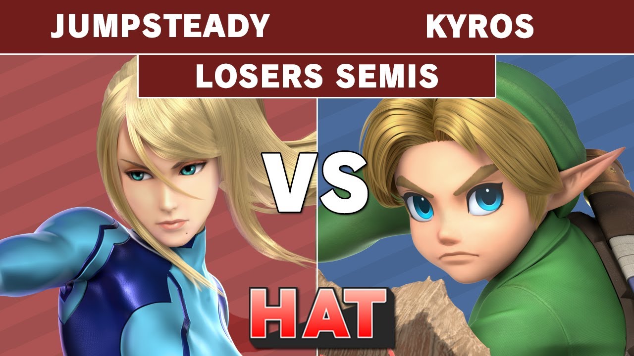 HAT 103 - Jumpsteady (Zero Suit Samus) Vs. W8 | Kyros (Young Link ...