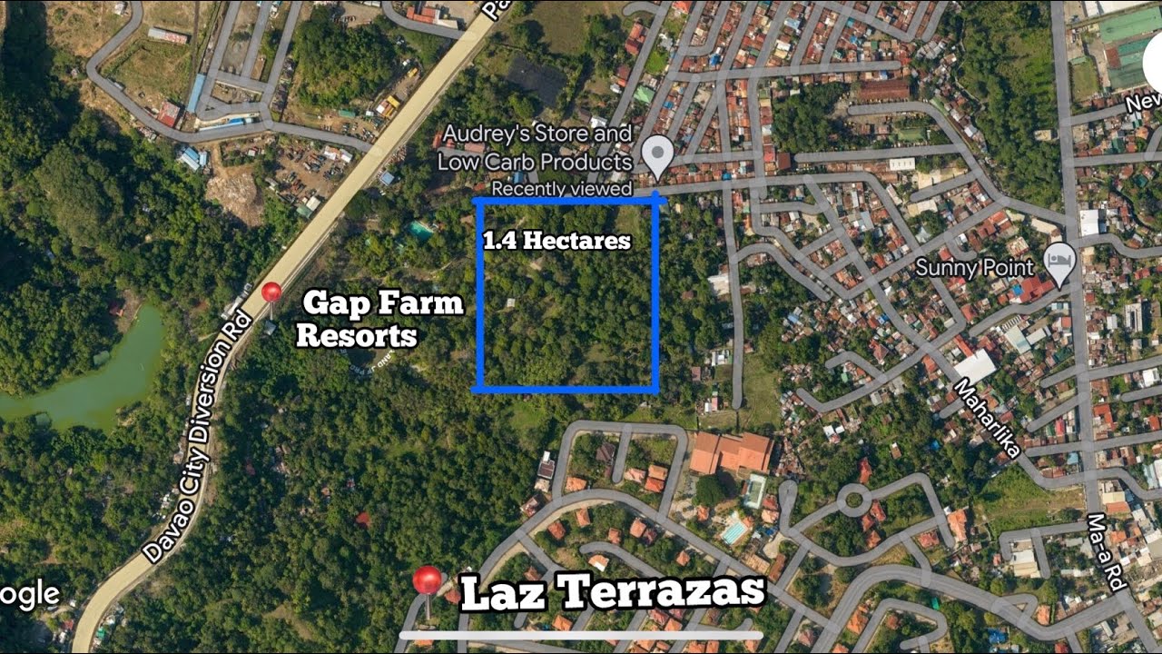 NHA Maa Davao City, Residential Lot 1.4 Hectares - YouTube