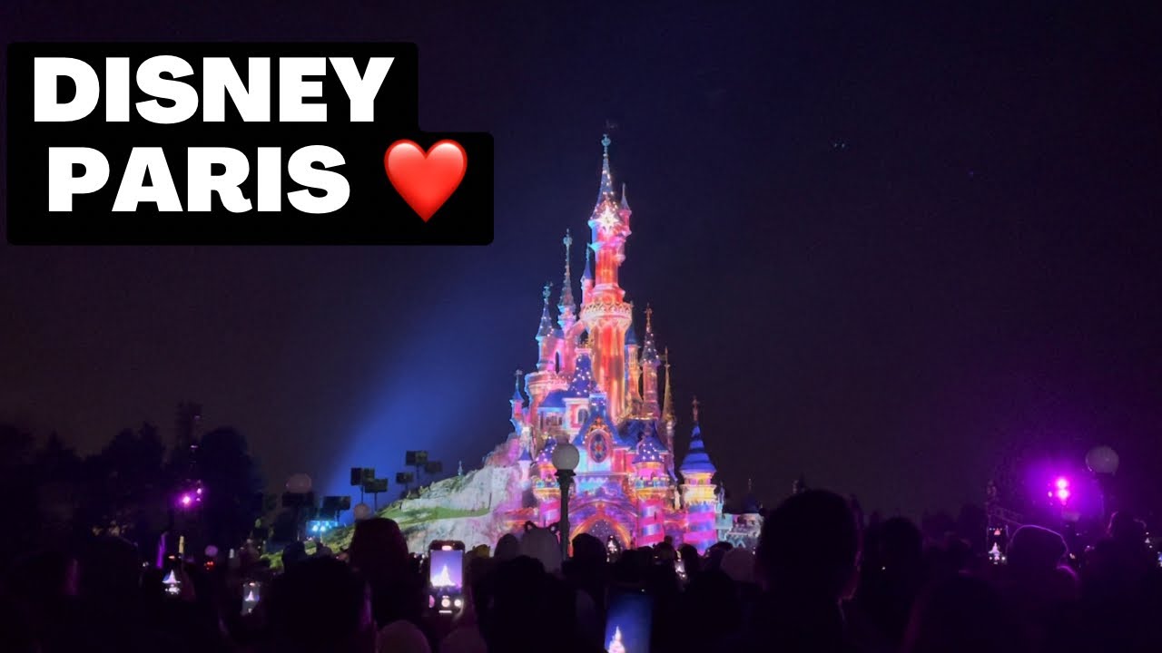 A day trip to Disneyland Paris Dec 2023 - YouTube
