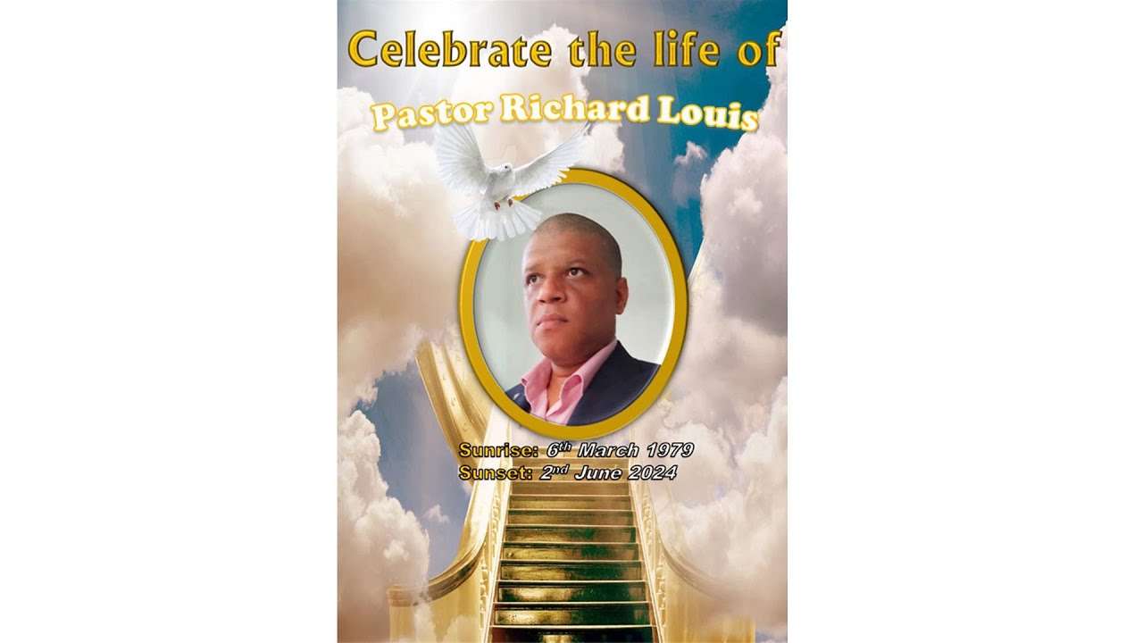 Celebrate The Life Of Pastor Richard Louis - YouTube