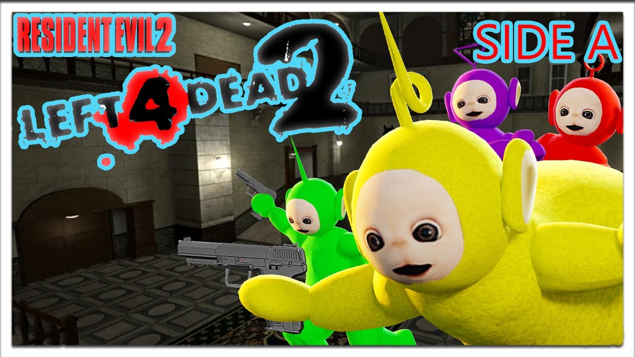 Left 4 Dead 2 : Resident Evil 2 Side A "REvisited" [Teletubbies vs Teletubbies Zombie Mod] - YouTube