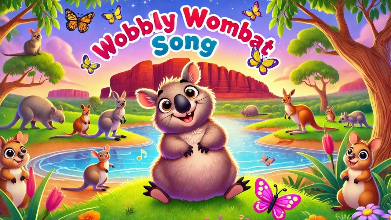 Wobbly Wombat's Outback Adventure | Fun Kids' Song & Dance - YouTube