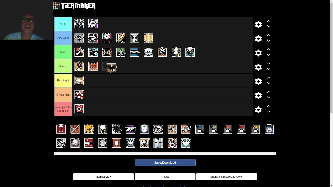R6 Operator Tier List - YouTube