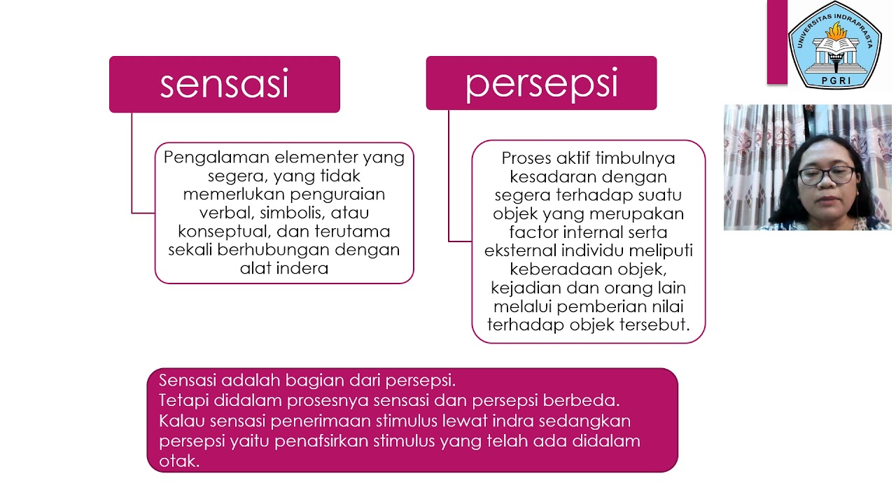 Kelompok 3 Sensasi, Persepsi dan Atensi - YouTube