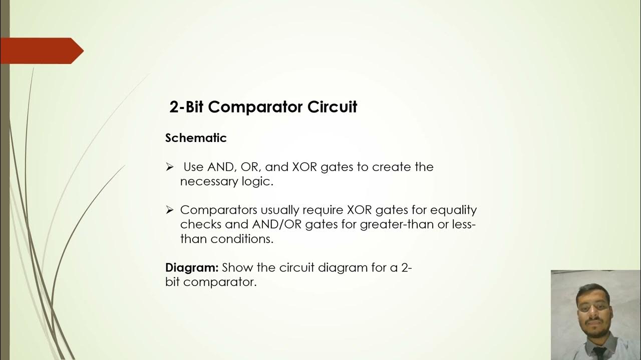 2-Bit and 4-Bit comparators in computer architecture. - YouTube