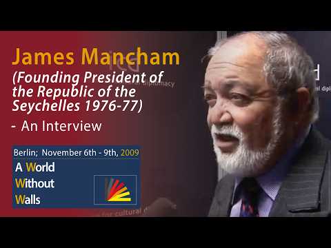 James Mancham (Founding President of the Republic of the Seychelles ...